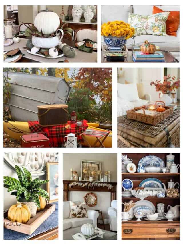 30 Fabulous Fall Home Tours - Our Crafty Mom