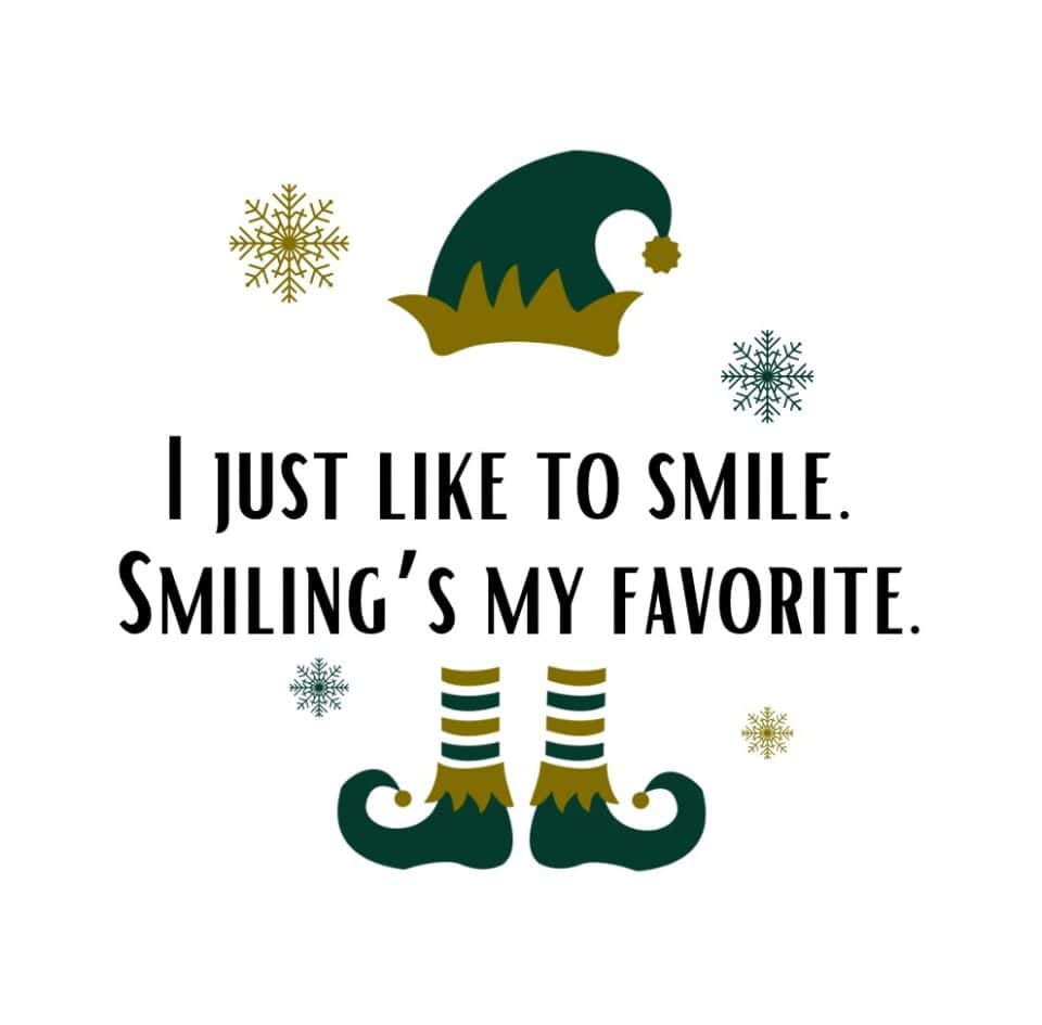 Free Buddy the Elf Movie SVG Cut Files Perfect for Holiday Crafts