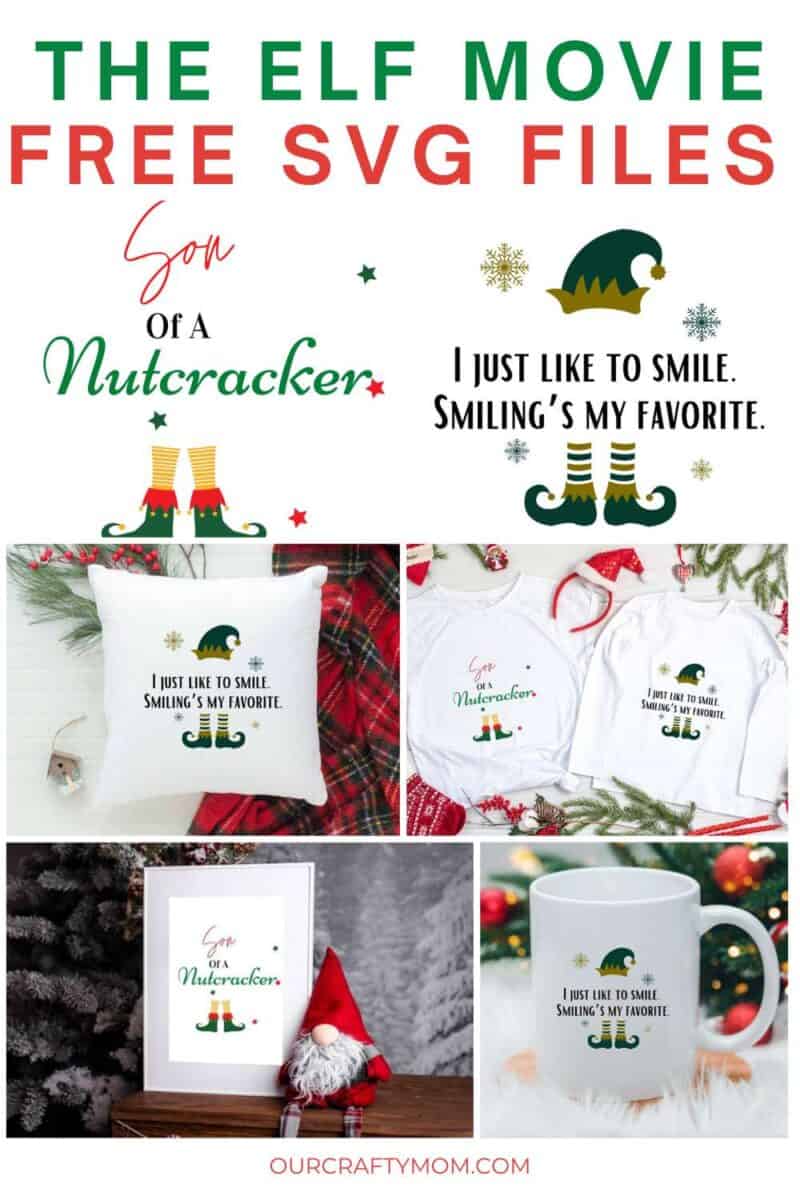 Free Buddy the Elf Movie SVG Cut Files Perfect for Holiday Crafts