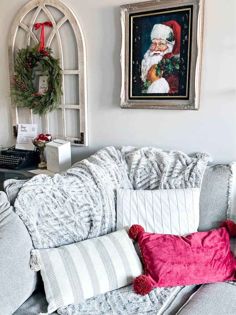 How to Make Stunning Large Christmas Wall Art on a Budget