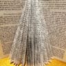 Easy Tutorial for Gorgeous Christmas Tree Folded Book Art
