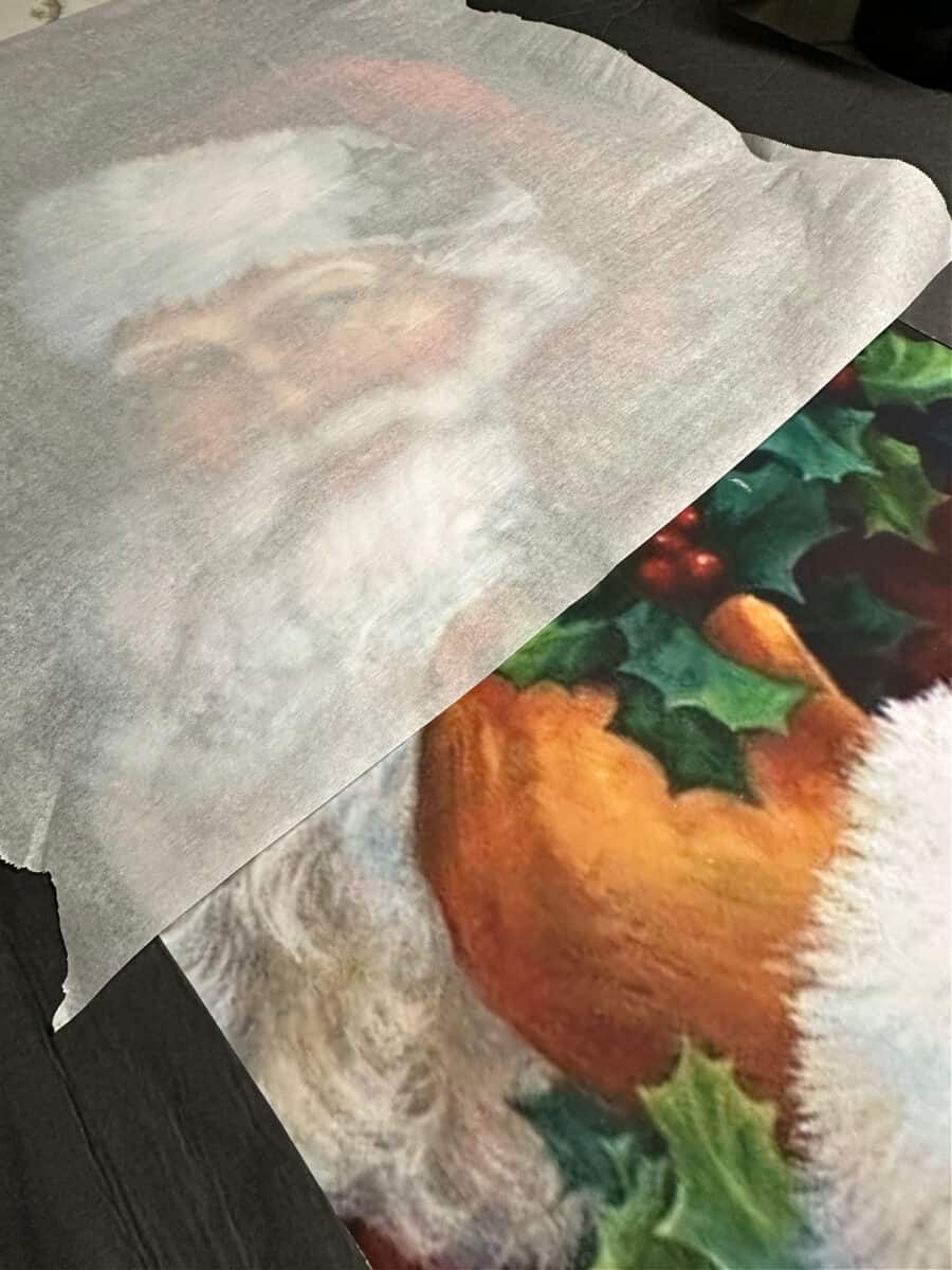 How to Make Stunning Large Christmas Wall Art on a Budget