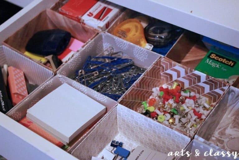 35 DIY Craft Storage Hacks, Organizing and Decluttering Tips