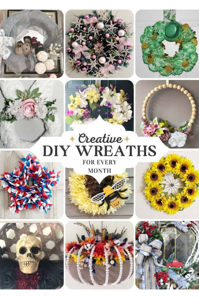33+ Easy DIY Wreaths For Front Door For Every Month