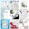 Free Winter Printables With A Watercolor Woodland Theme