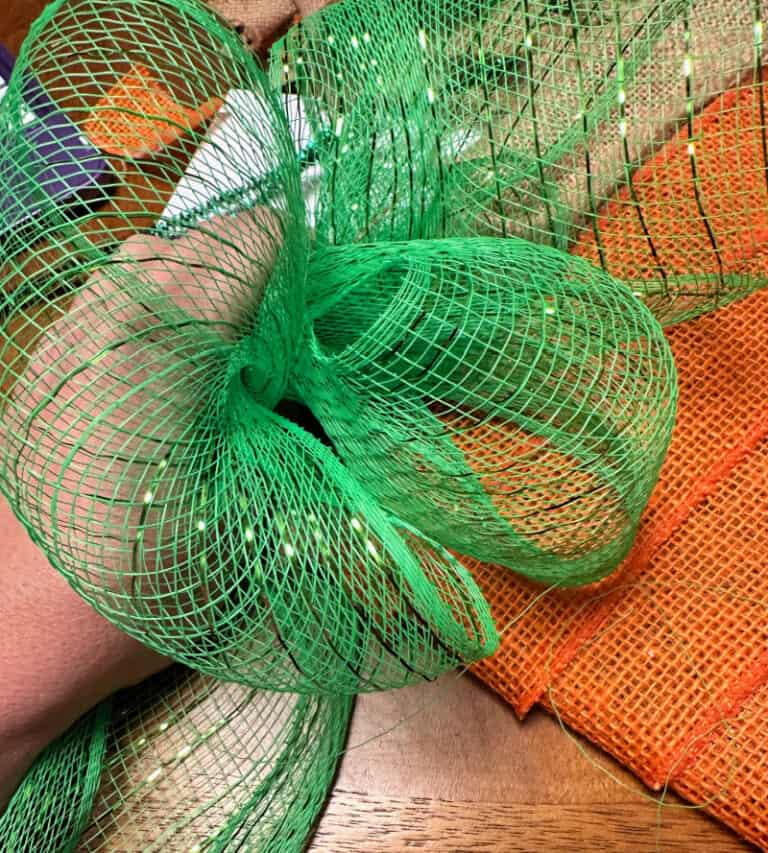 How to Make A DIY Carrot Wreath Using Dollar Tree Supplies