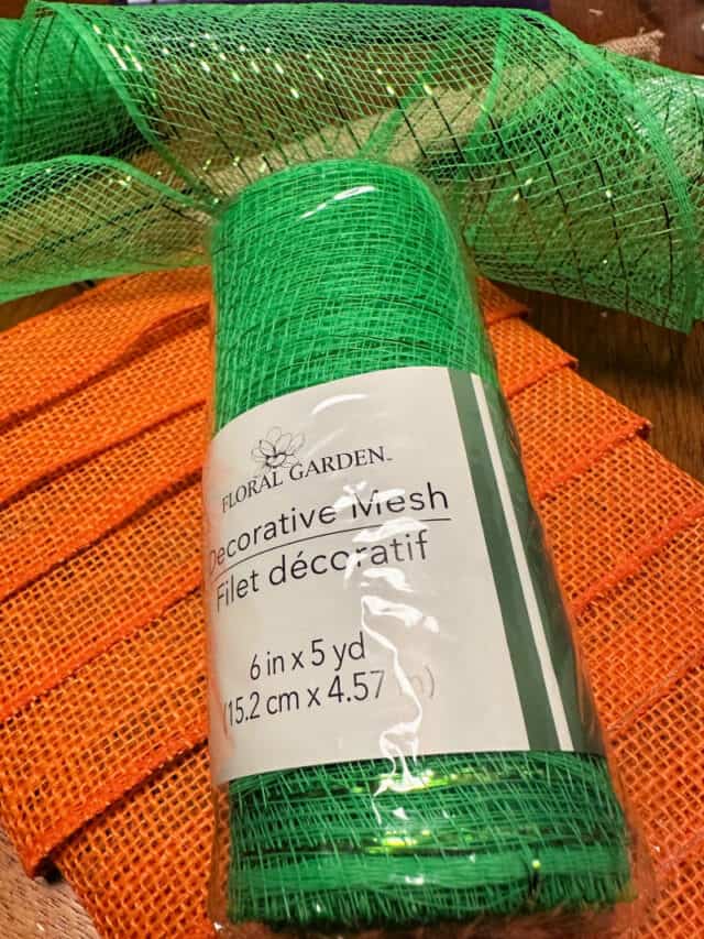 How to Make A DIY Carrot Wreath Using Dollar Tree Supplies