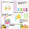 Set of 6 Free Printable Easter Cards for Kids