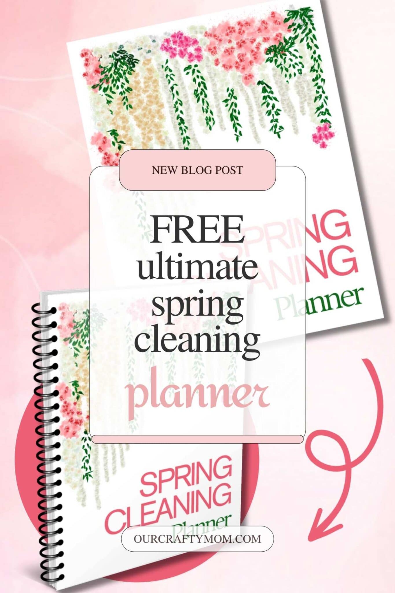 Free Spring Cleaning Checklist Printable Planner
