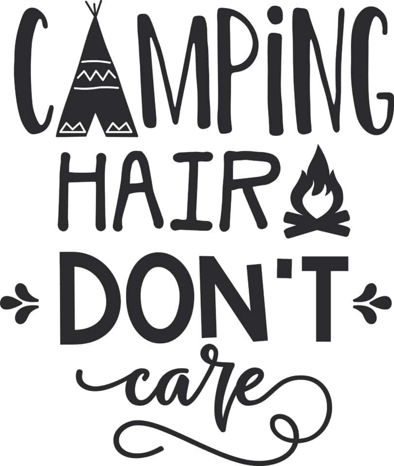 Free Camping Signs Printable Set of 4