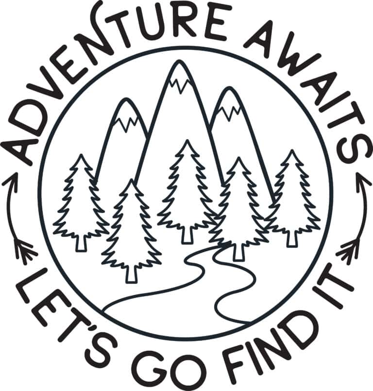 Free Camping Signs Printable Set of 4