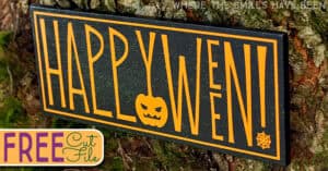 25 DIY Halloween Signs with Tutorials for Halloween Fun!