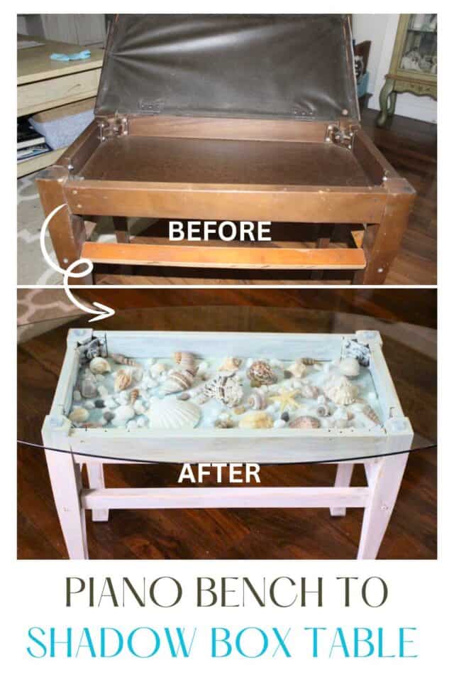 Transform Beach Treasures into a Stunning DIY Seashell Table