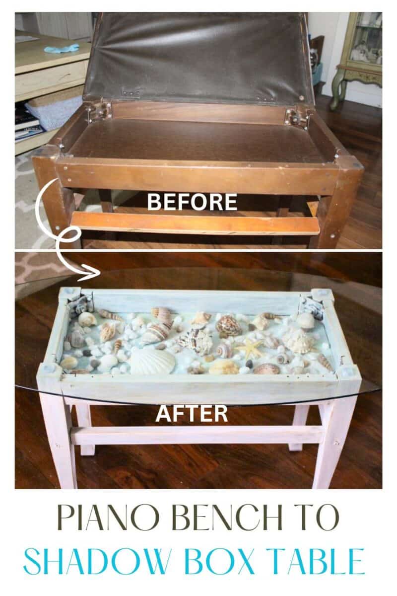 Transform Beach Treasures into a Stunning DIY Seashell Table