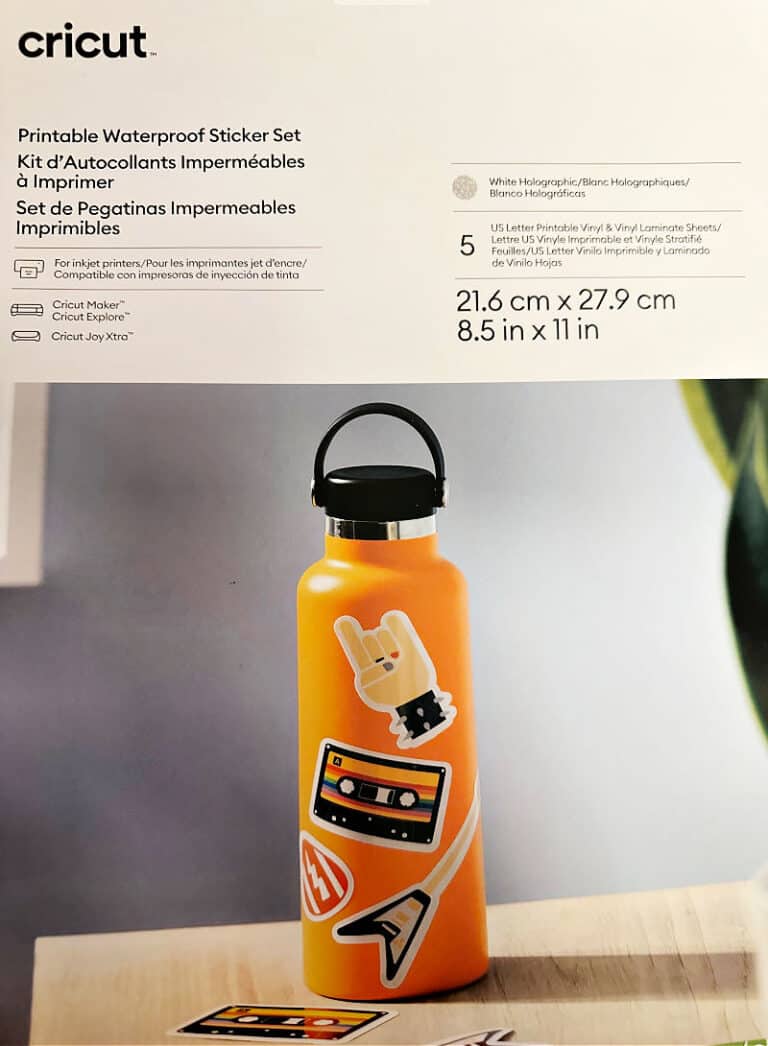 Easy Print and Cut Stickers with Cricut Joy Xtra