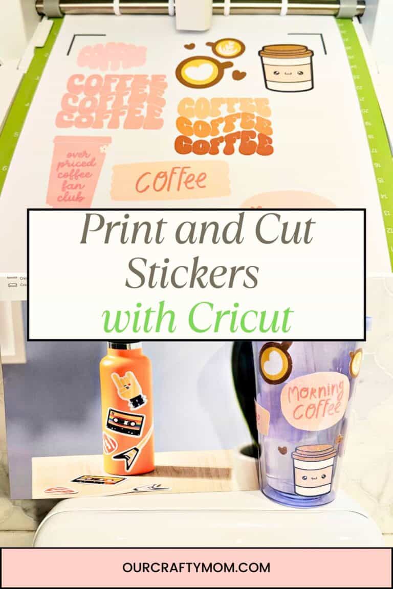 Easy Print and Cut Stickers with Cricut Joy Xtra