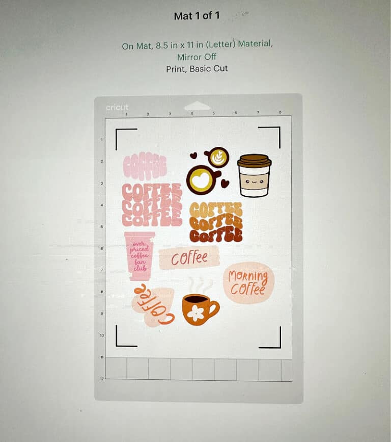 Easy Print and Cut Stickers with Cricut Joy Xtra