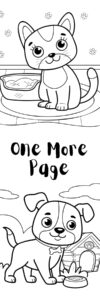 Cute Back to School Printable Bookmarks That Kids Can Color