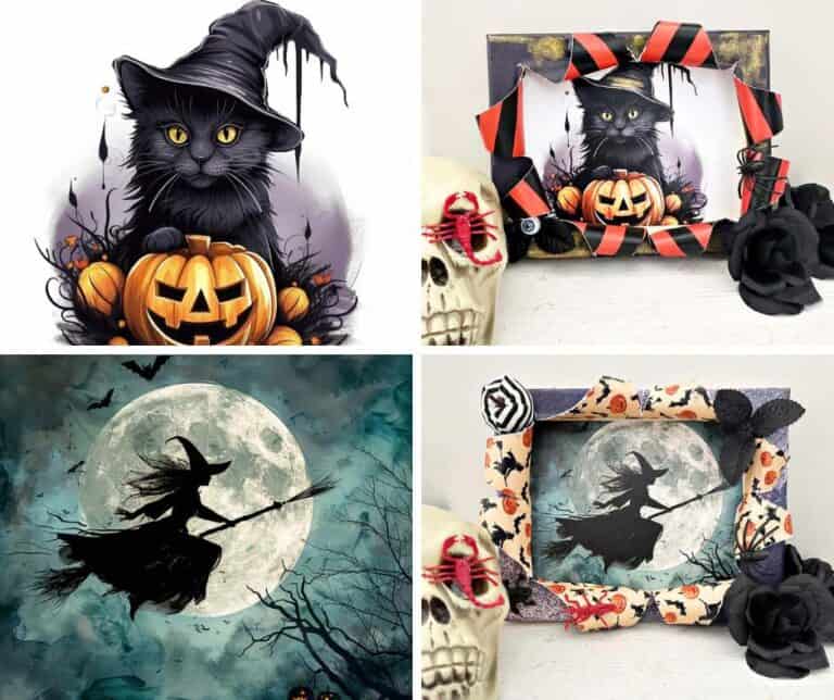 Free Halloween images for Busted Canvas and Decoupage Crafts