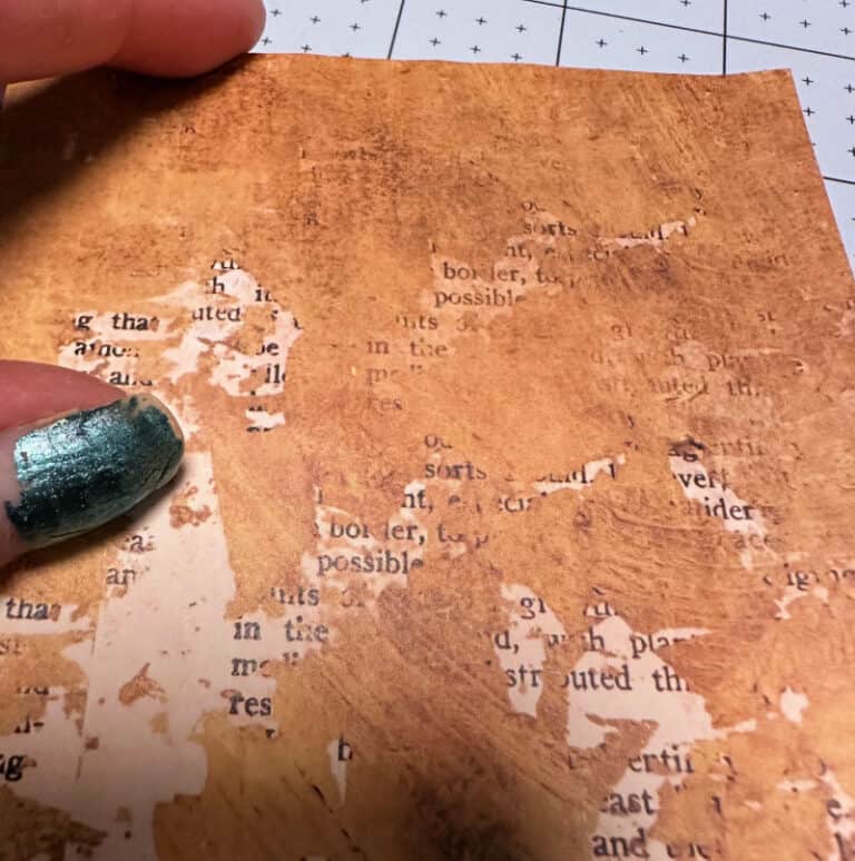 How to Make Easy Mini Busted Canvas Vintage Santa Ornaments