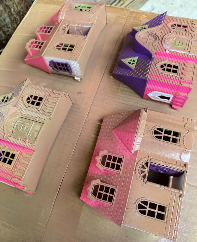 Dollar Tree Gingerbread House Candle Holder - Our Crafty Mom