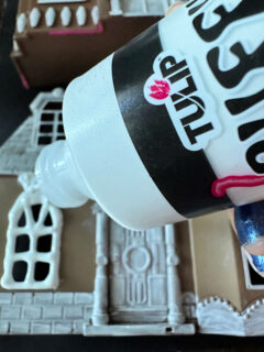 Dollar Tree Gingerbread House Candle Holder - Our Crafty Mom