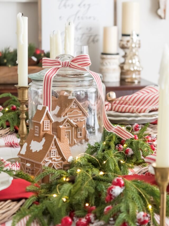 Gingerbread Christmas Decor and Crafts for Kids and Adults