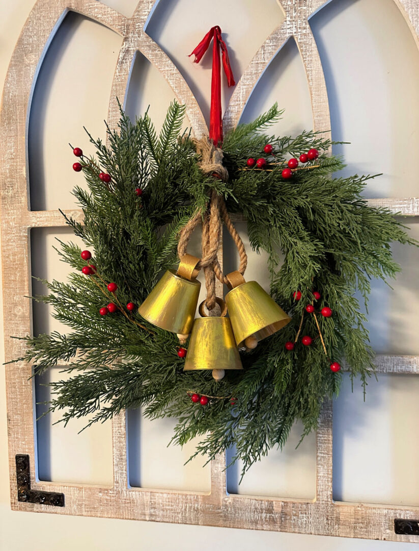 How to Make DIY Christmas Bells with Dollar Tree Supplies