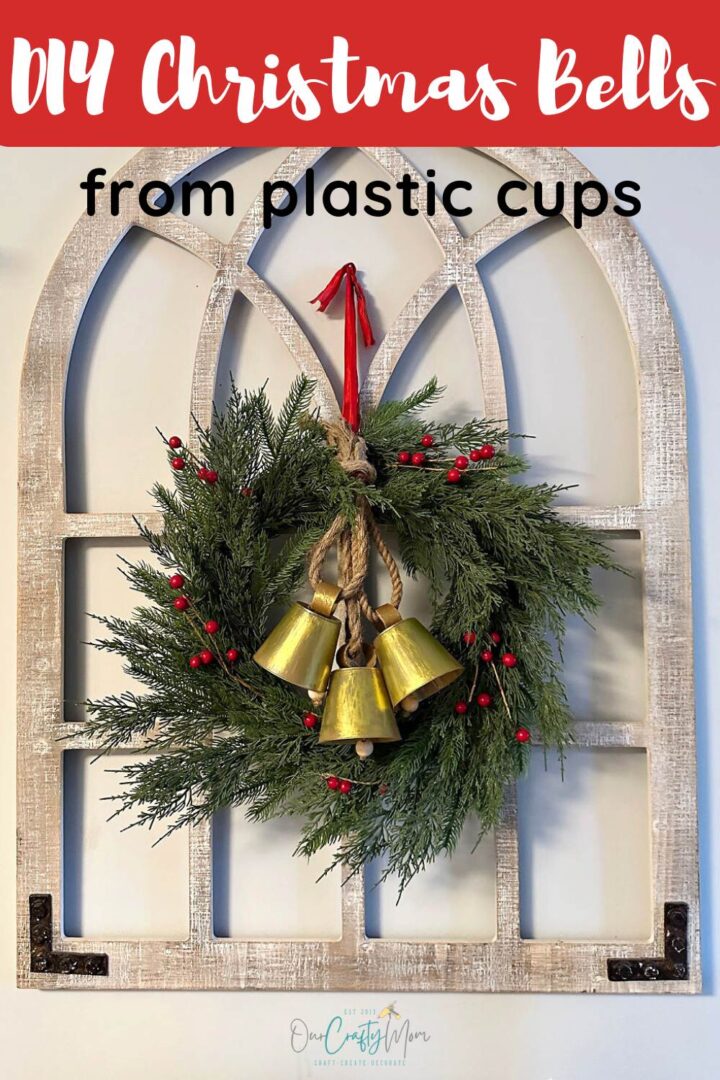 How to Make DIY Christmas Bells with Dollar Tree Supplies