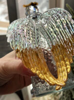 Easy DIY Glass Angel from a Dollar Tree Bottle