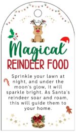 Sprinkle Some Magic: Reindeer Food Poem with Free Printable