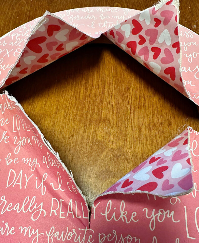 Valentine's Day Art Busted Canvas