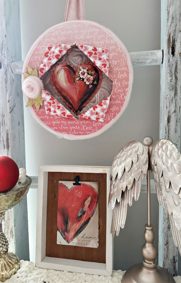 Valentine's Day Art Busted Canvas