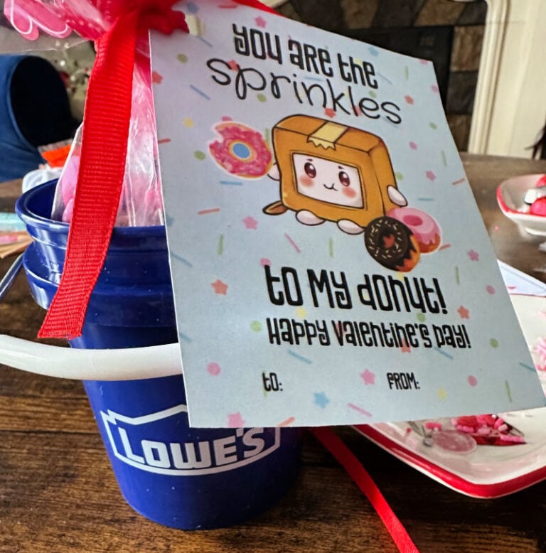 Lowe's Mini Bucket Candy Gifts for Valentine's Day