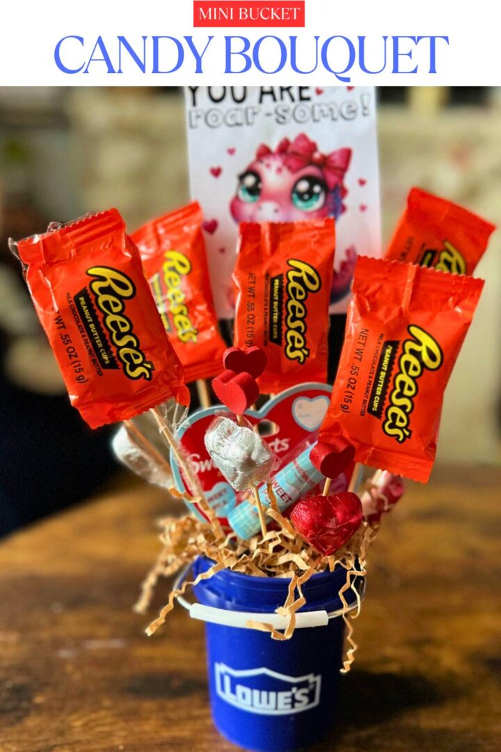 Lowe's Mini Bucket Candy Gifts for Valentine's Day