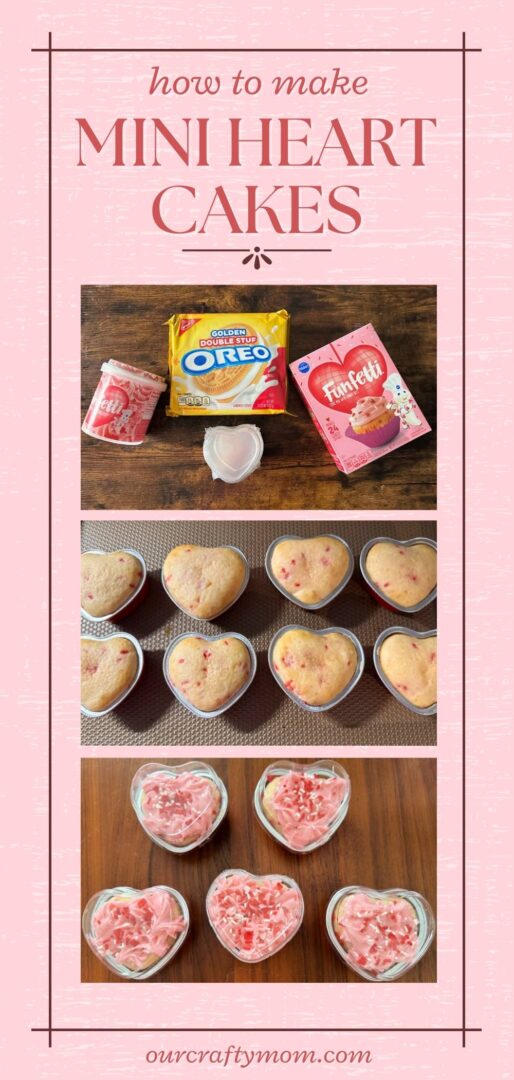Mini Heart Cakes That Are Almost Too Cute to Eat!