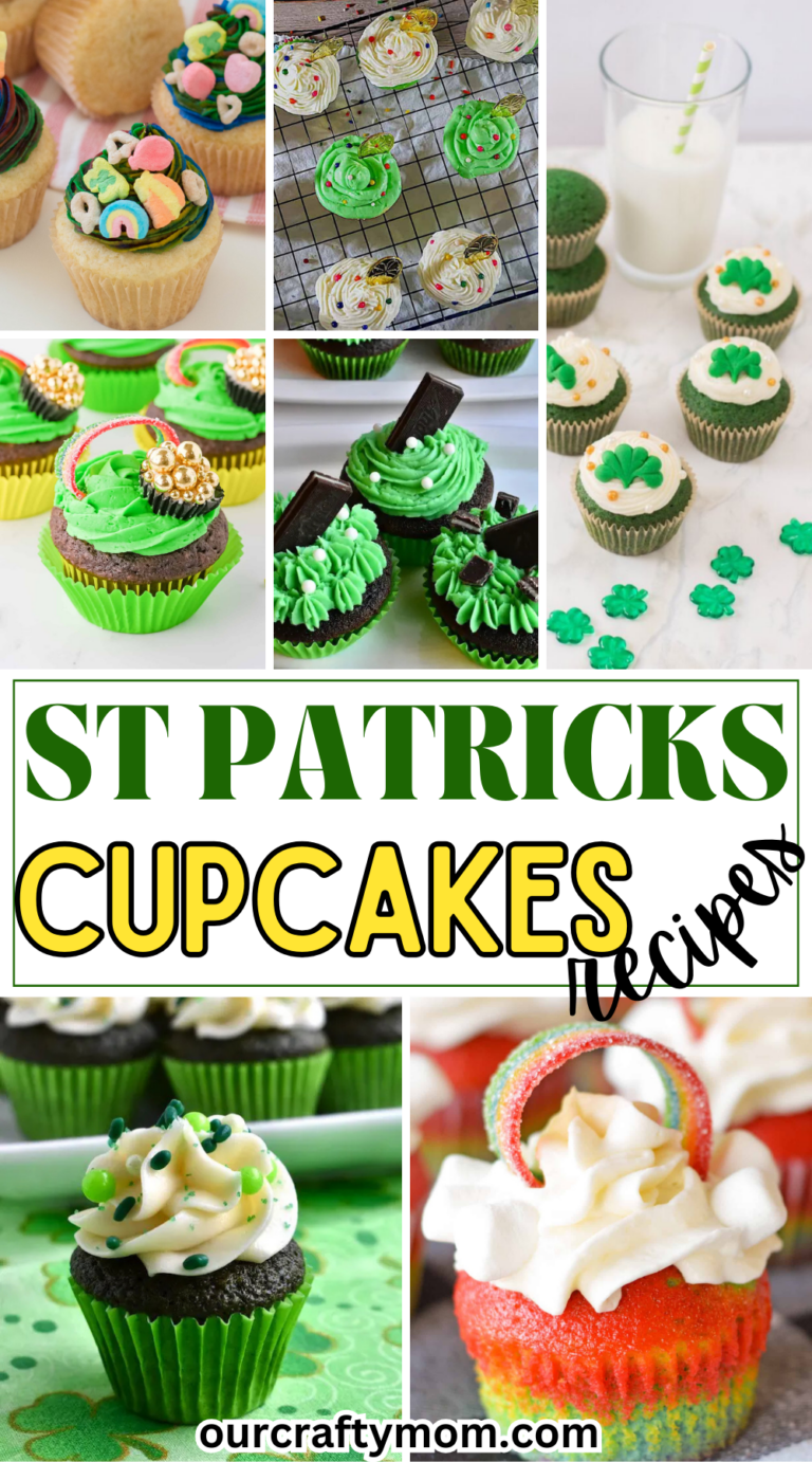 25 Simple and Yummy St Patrick's Day Cupcakes - Our Crafty Mom