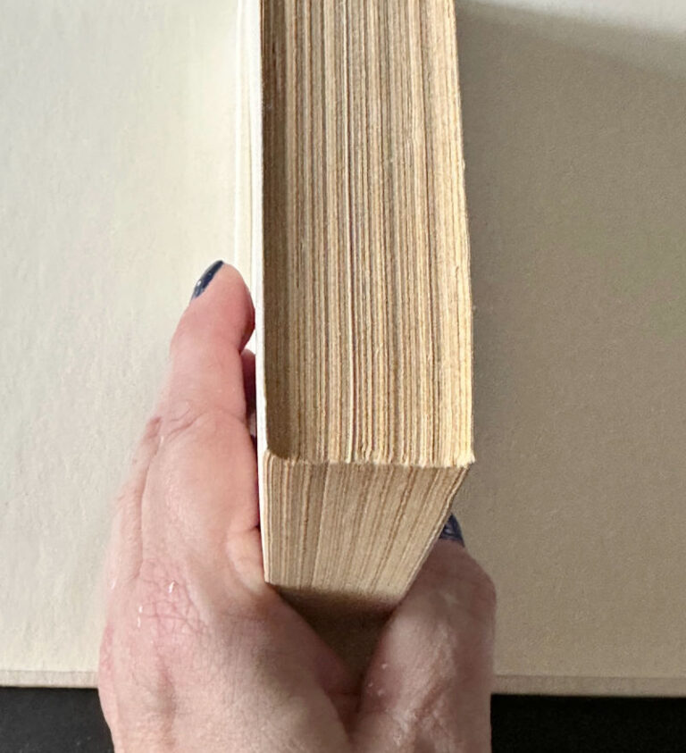 DIY Folded Book Vase (Easy Tutorial) - Our Crafty Mom