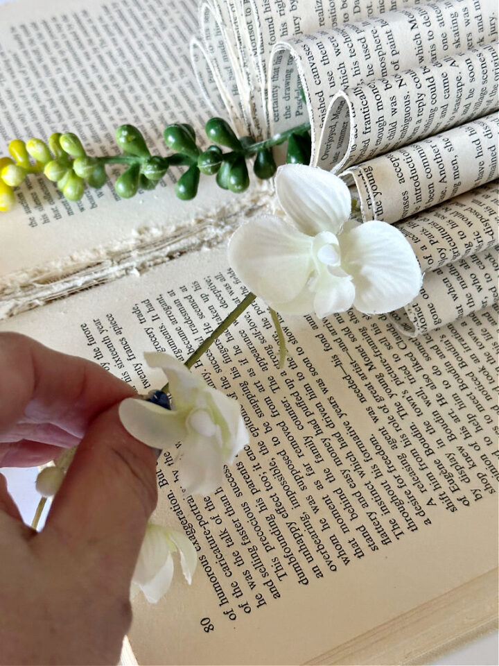 DIY Folded Book Vase (Easy Tutorial) - Our Crafty Mom