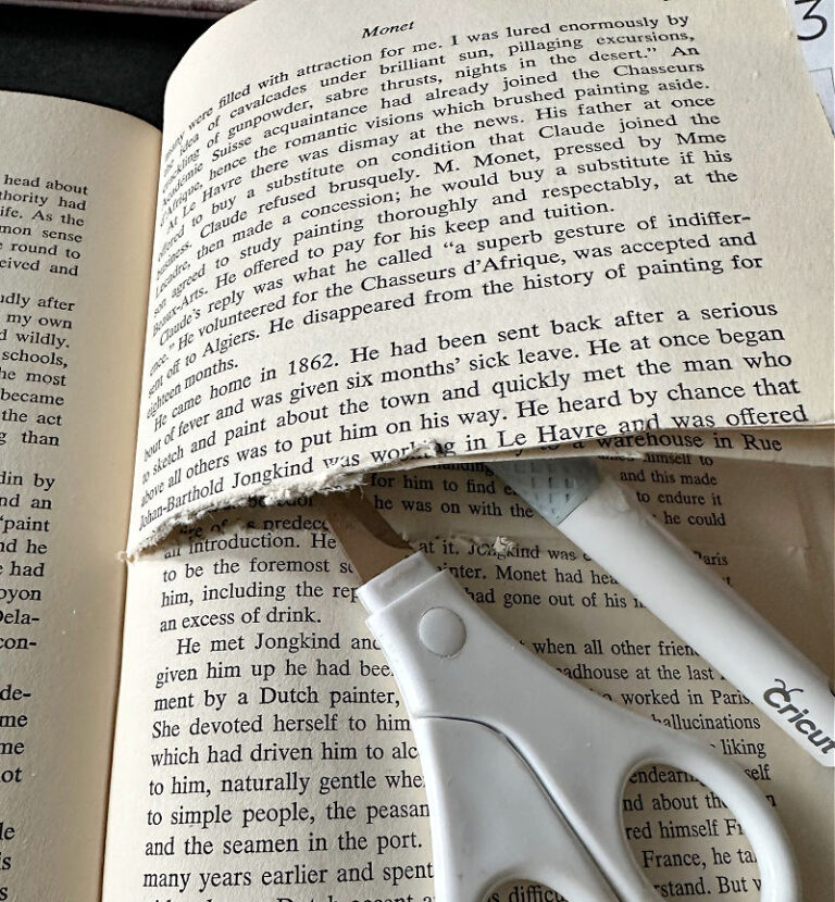 DIY Folded Book Vase (Easy Tutorial) - Our Crafty Mom