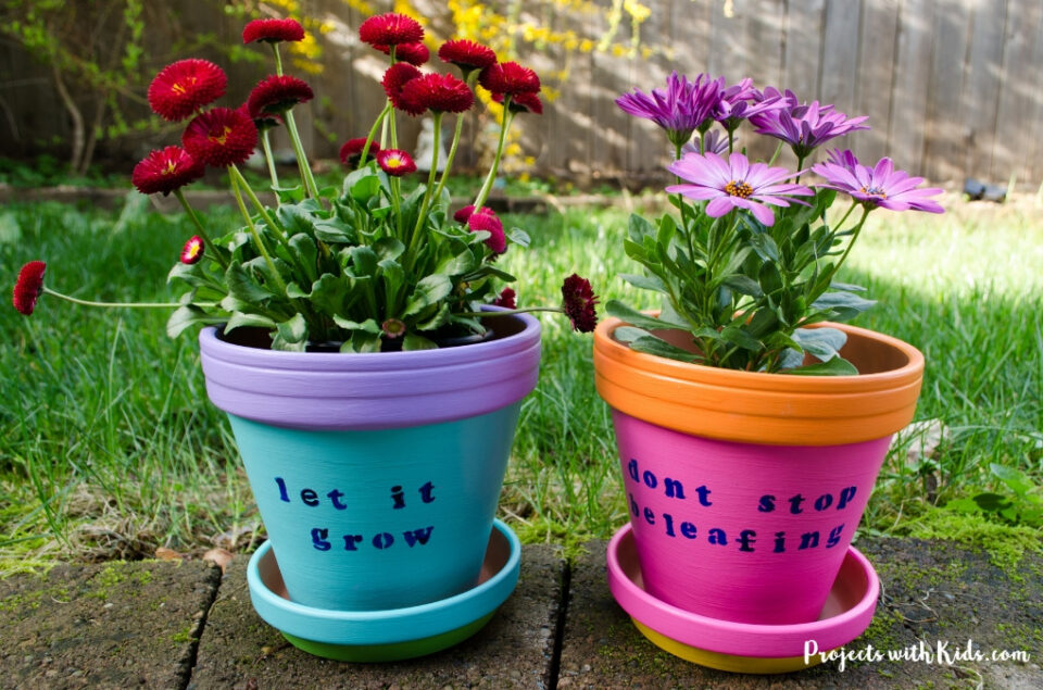 Painting Terracotta Pots (Easy DIY Tutorial)