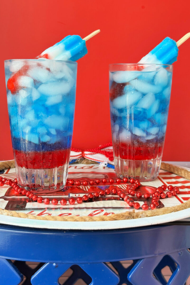 Bomb Pop Cocktail: The Ultimate Red, White & Blue Party Drink