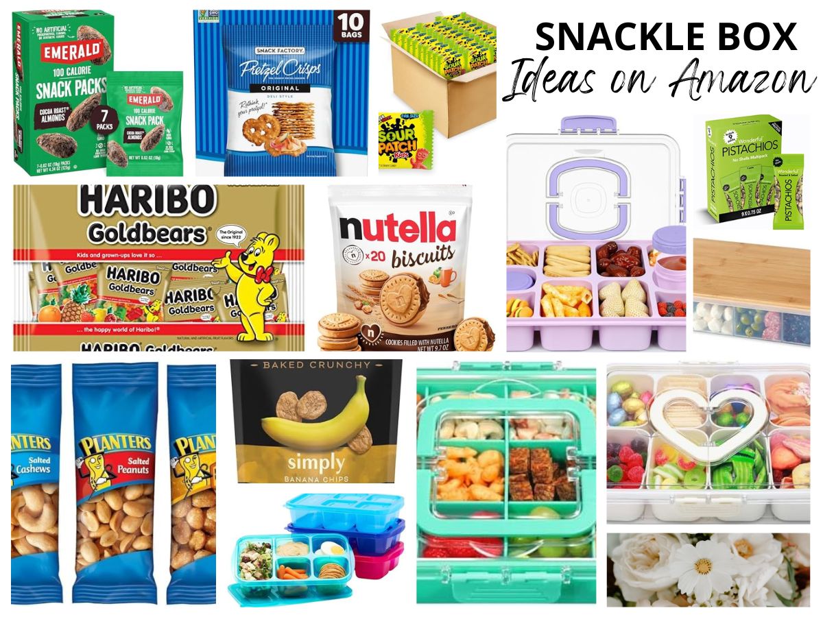 Snackle Box Ideas for the Beach, Road Trips, Plane Rides, Picnics!