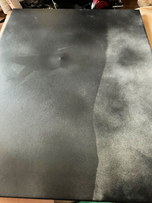 How to Decoupage on Canvas to Make Halloween Art