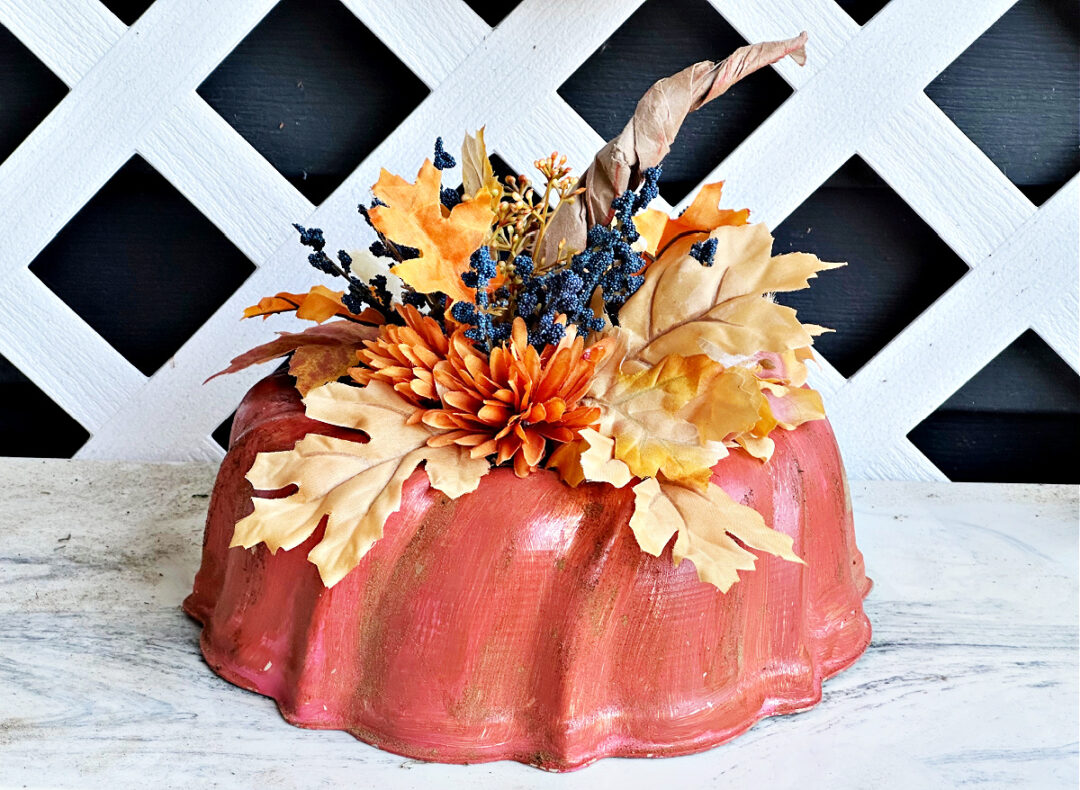 How to Make a Beautiful Pumpkin Bundt Pan Craft