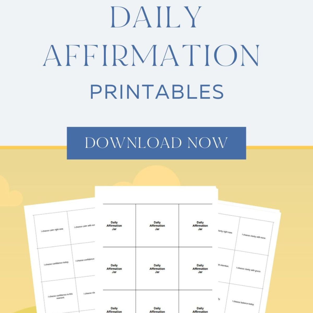 365 Daily Affirmations for the New Year With Free Printables