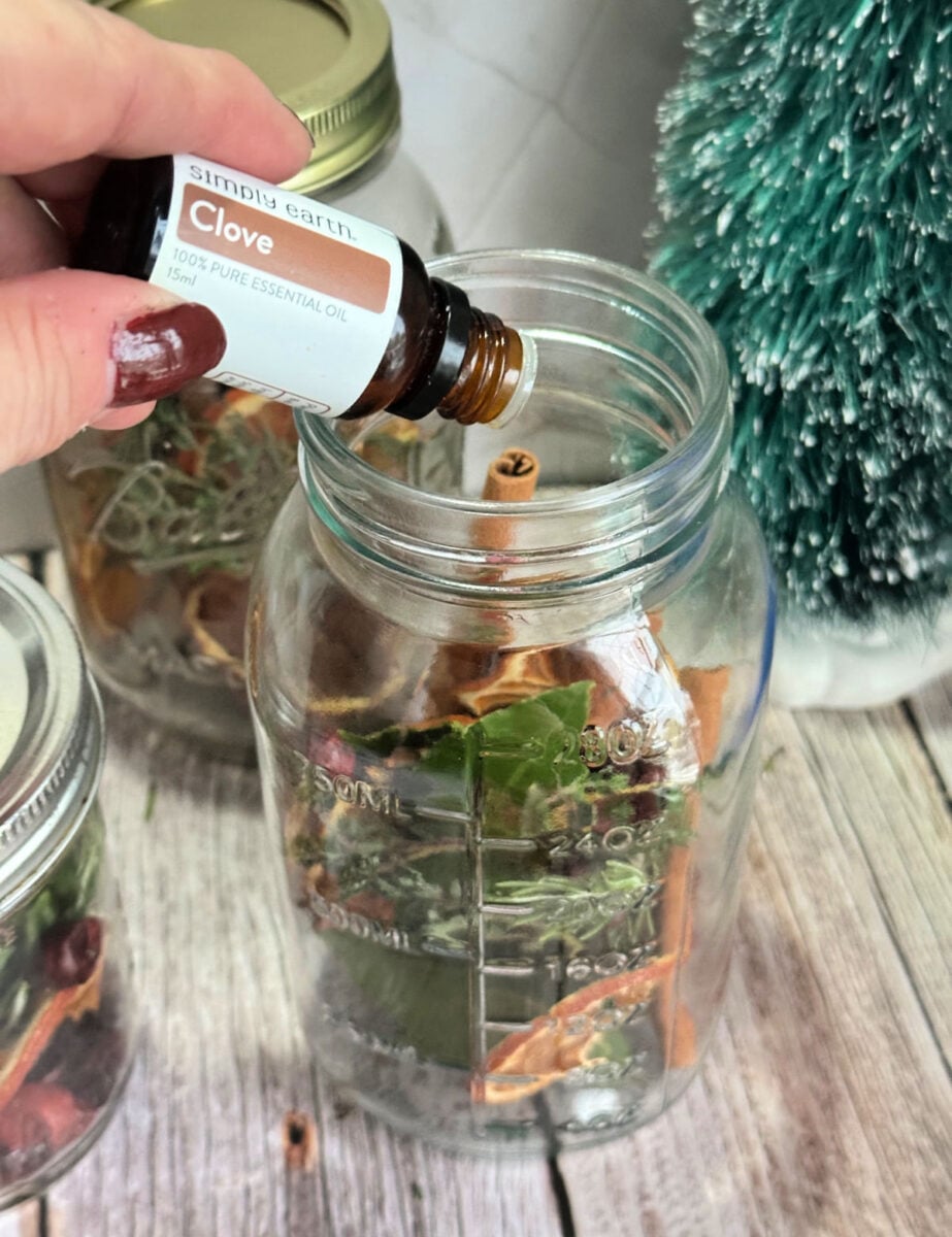 How To Make A Christmas Simmer Pot Gift (Free Printable Tag)