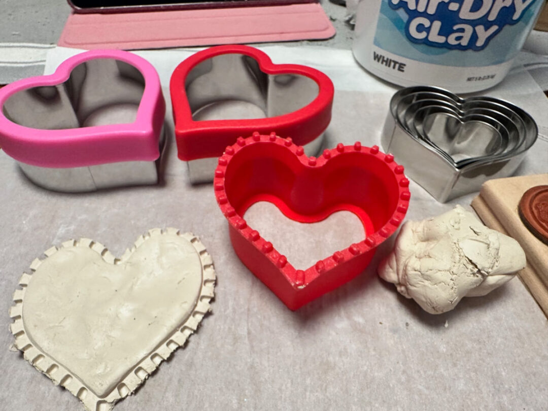 How to Make Charming Air Dry Clay Hearts for Valentine’s Day