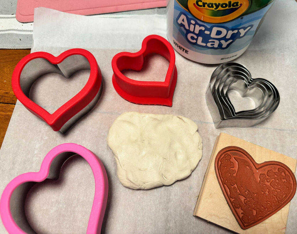 How to Make Charming Air Dry Clay Hearts for Valentine’s Day