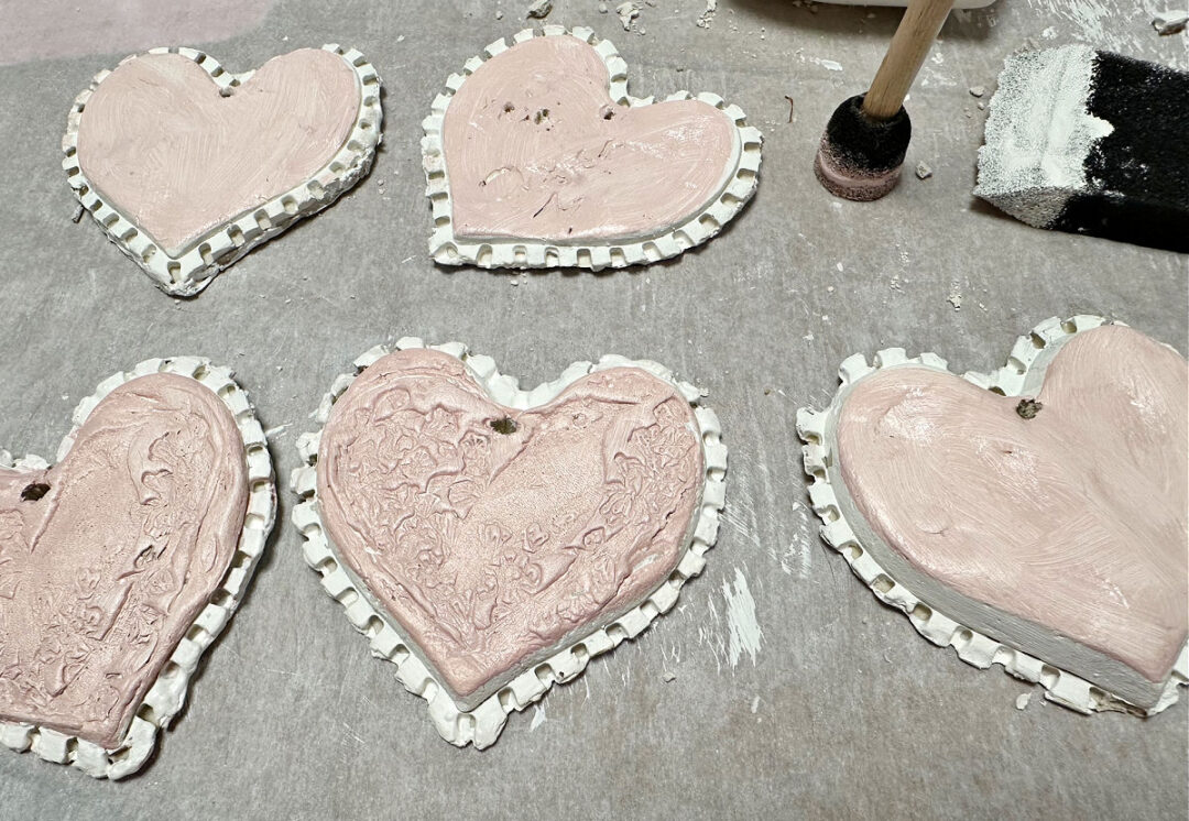 How to Make Charming Air Dry Clay Hearts for Valentine’s Day